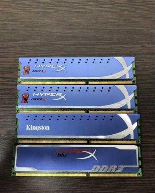 Оперативная память Kingston HyperX DDR3 4x2GB