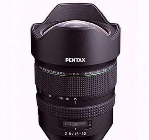 Объектив Pentax HD pentax-D FA 15-30mm F2.8 ED SDM WR