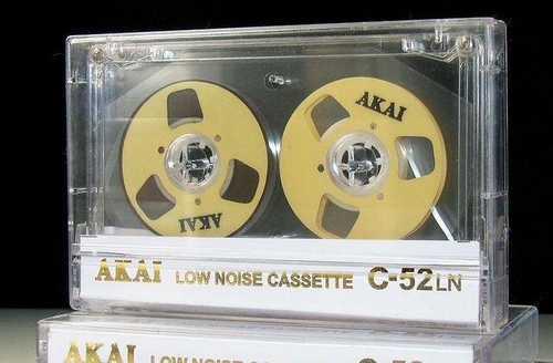 Аудиокассеты с катушками бобинками Akai