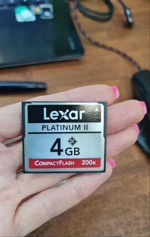 Lexar Platinum II 200x CompactFlash 4GB