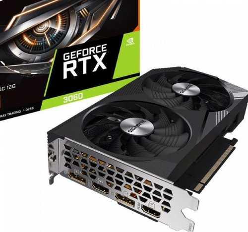 Видеокарта gigabyte nvidia GeForce RTX 3060 12gb