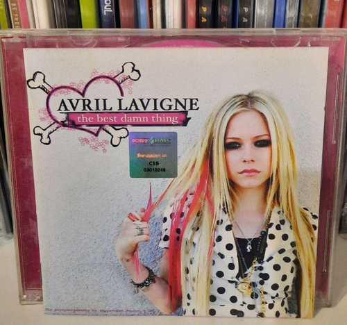 Avril lavigne The best damn thing Cd лицензия