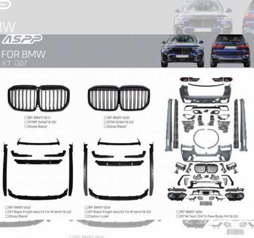 Рестайлинг BMW X7