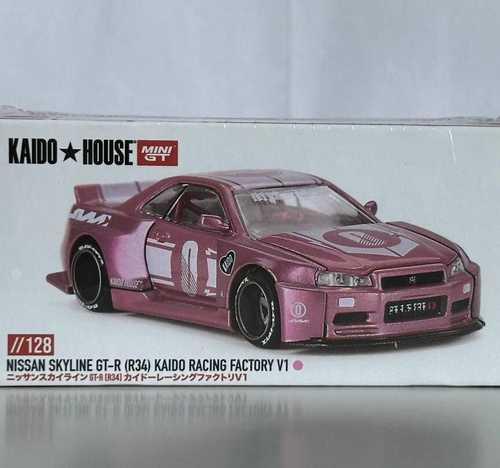 Mini gt kaido house Nissan skyline gtr r34