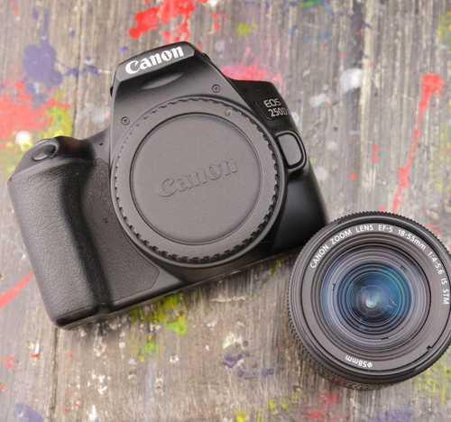 Canon EOS 250D Kit EF-S 18-55mm f/4-5.6 IS STM Bla