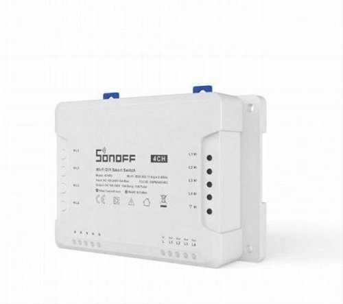 Умный Wi-Fi выключатель Sonoff 4CH R3