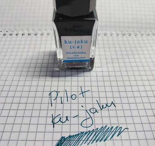 Чернила для перьевой ручки pilot iroshizuku