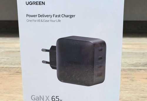 Зарядное устройство Ugreen GaN X 65 Вт
