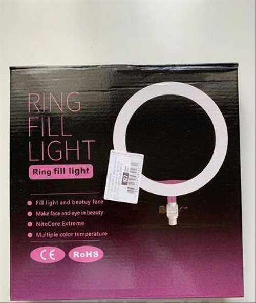 Кольцевая лампа Ring fill light 10 дюймов