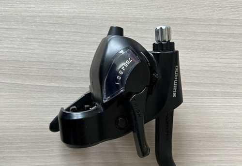 Манетки shimano, моноблок