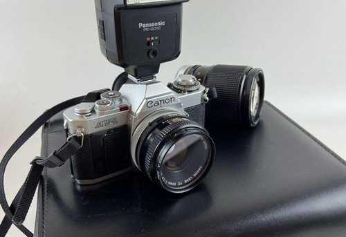 Canon AV-1, Canon Lens FD 50 mm 1.8, FD 135 mm 2.5