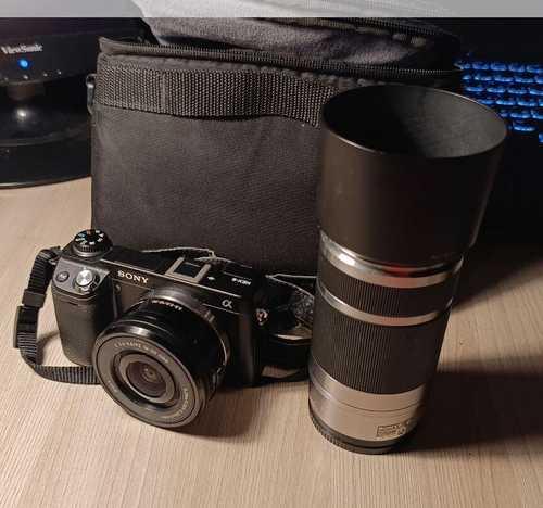 Sony NEX 6 kit 16-55   Sony 55-210