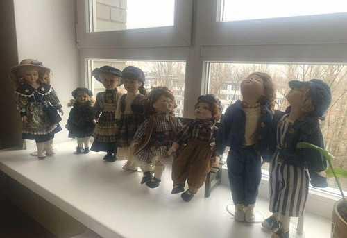 Фарфоровые коллекционные куклы