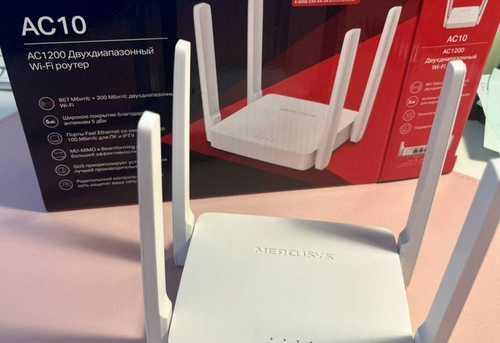 Wifi роутер mercusys AC10 (ac1200)