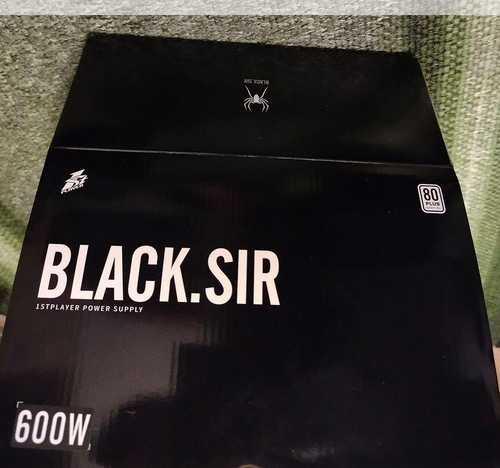 Блок питания 1stplayer Black.Sir 600W 80 Plus