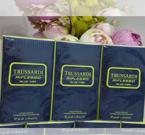 Trussardi riflesso blue vibe 50ml.оригинал