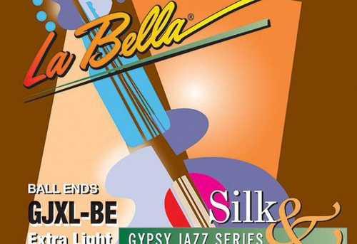 La Bella gjxl-BE Gypsy Jazz Silk&Steel комплект с