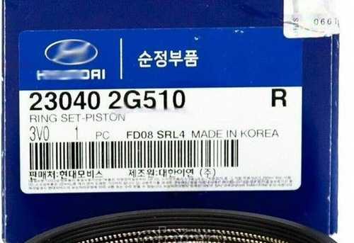 Кольца поршневые 230402G510 Hyundai-KIA