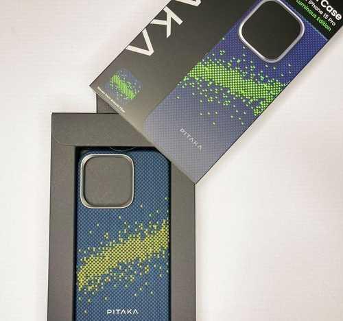 Pitaka iPhone 15 pro Milky Way Lumintex Edition