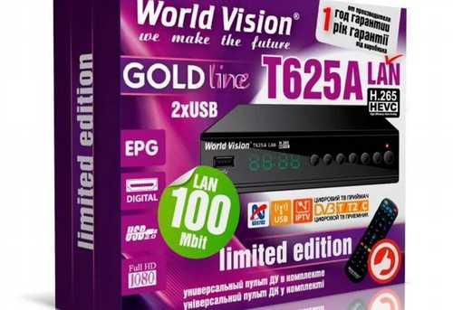 Тв ресивер World Vision T625A LAN DVB-T2 (H.265)