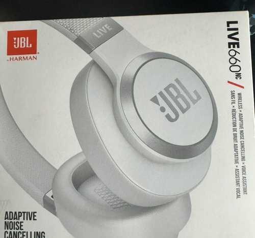 Беспроводные наушники jbl live 660 nc