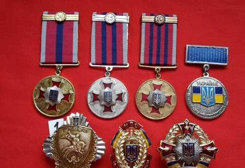 Медаль Знак милиция Укр-на