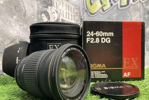 Sigma AF 24-60mm 2.8 EX DG Sony A