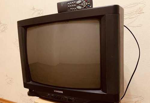Телевизор одноламповый Самсунг 51см с пультом ду