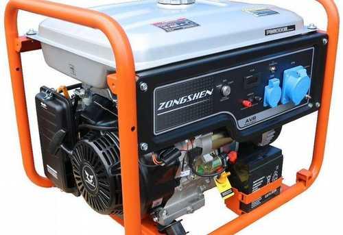 Генератор бензиновый zongshen 6000E - 5 кВт 220В