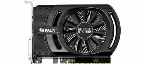 Видеокарта Palit PCI-E PA-GTX1650 stormx 4G NV GTX