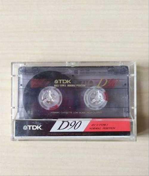 Аудиокассета TDK D90
