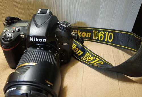 Nikon d610