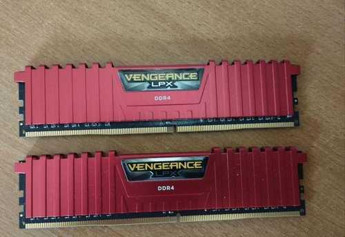 Оперативка ddr4 16gb corsair Vengeance 3000Mhz