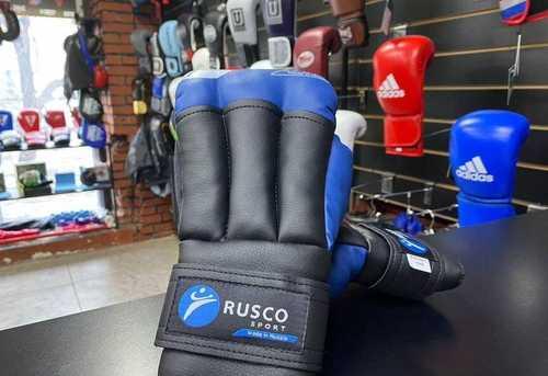 Перчатки rusco sport для рукопашного боя Blue