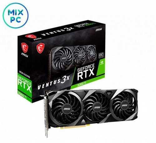 Видеокарта RTX3060Ti 8Gb MSI ventus 3X OC LHR Б.У