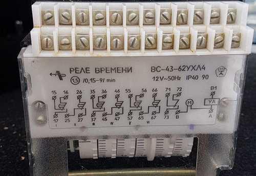 Реле времени вс-43-62ухл4