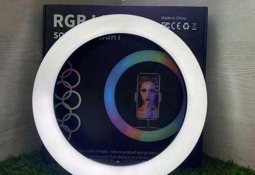 Кольцевая лампа RGB LED soft ring light MJ33