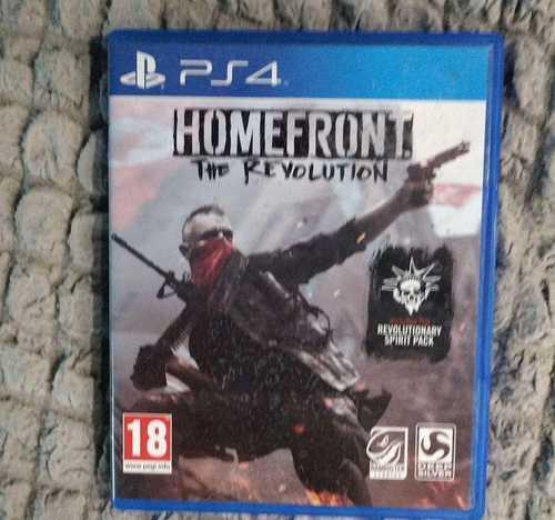 Диски на ps4. Homefront The Revolution