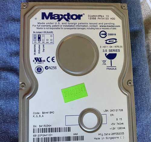 Maxtor 120 Gb IDE