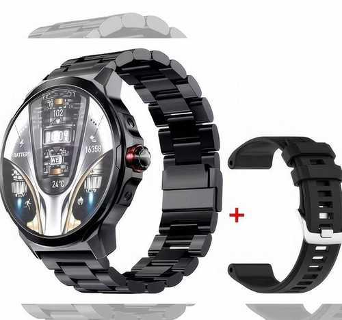 Смарт часы круглые мужские Kalobee sk50