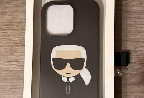 Чехол Karl Lagerfeld Silicone на iPhone 14 Pro