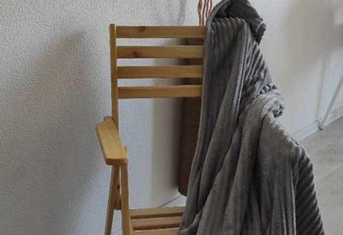 Стул - кресло деревянное складное