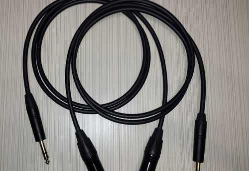 Балансные кабели TRS Jack- XLR(m) Canare