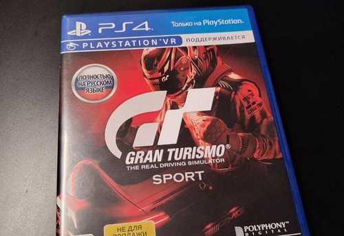 Grand Turismo Sport ps4 диск