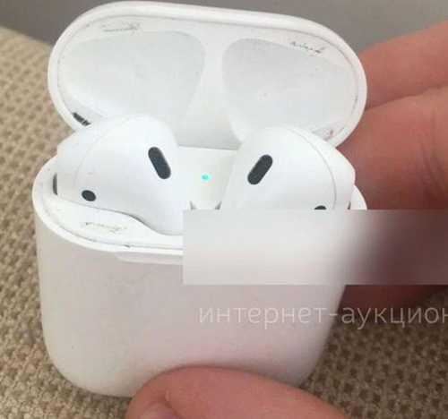 Беспроводные наушники apple airpods 1