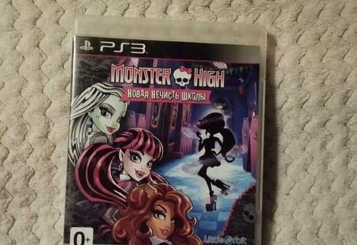 Игры на ps3 пс3 monster high редкая игра очень