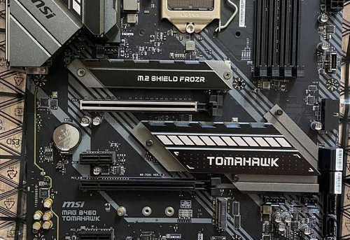 Материнская плата MSI mag b460 tomahawk