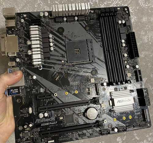 Материнская плата Asrock A320M Pro4-F