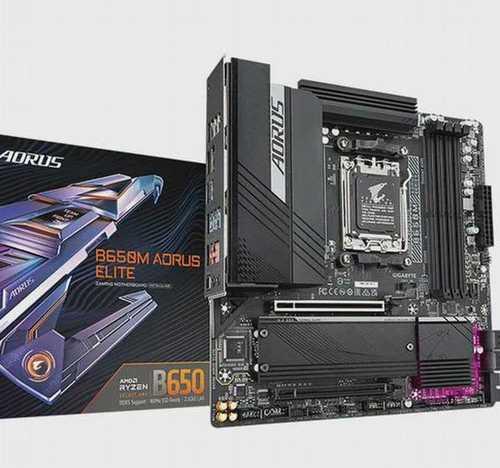 Новая Материнская плата Gigabyte B650M aorus elite