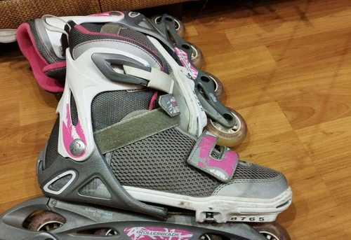 Ролики rollerblade женские раздвижные 36 - 40р